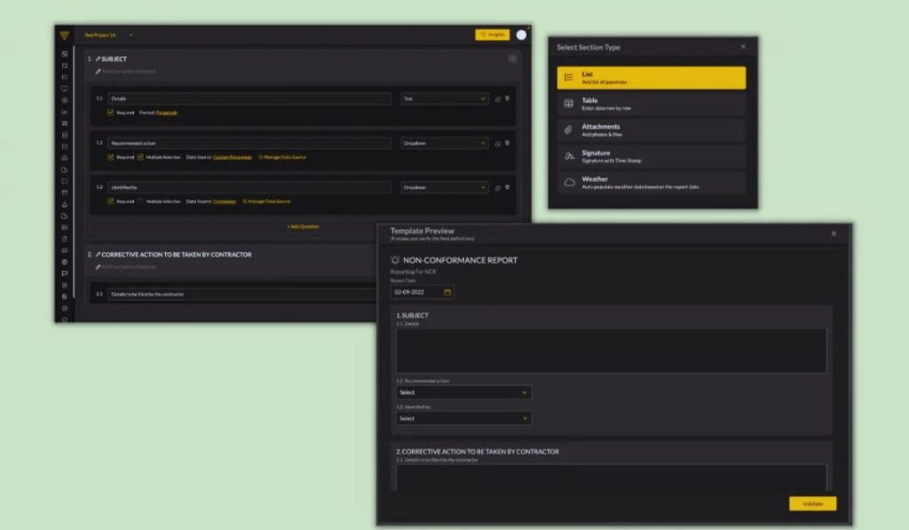 What is Custom Forms and how is it beneficial for the construction ...