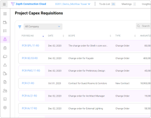 Construction Project Financials Management Software | Zepth