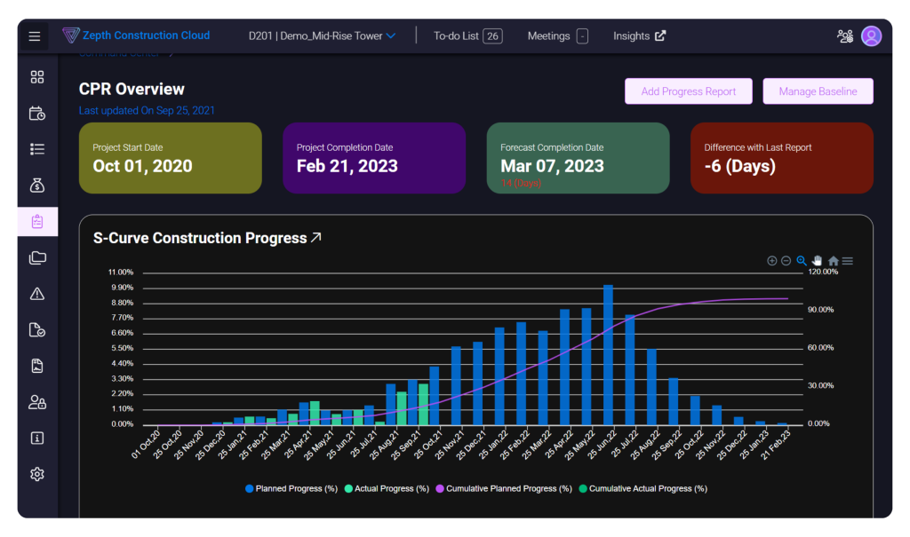 AI Powered Construction Project Management Software | Zepth