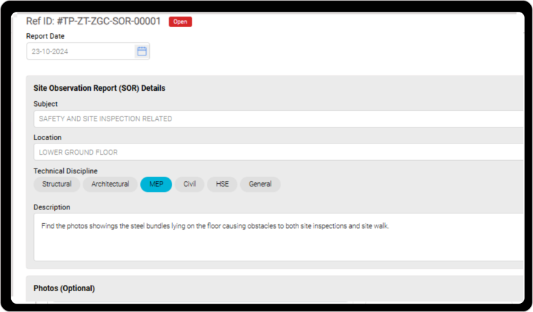 Site Observation - Zepth